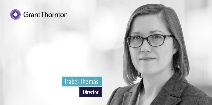 Grant Thornton appoints Isabel Thomas as Director in corporate tax – Greybridge Search and Selection